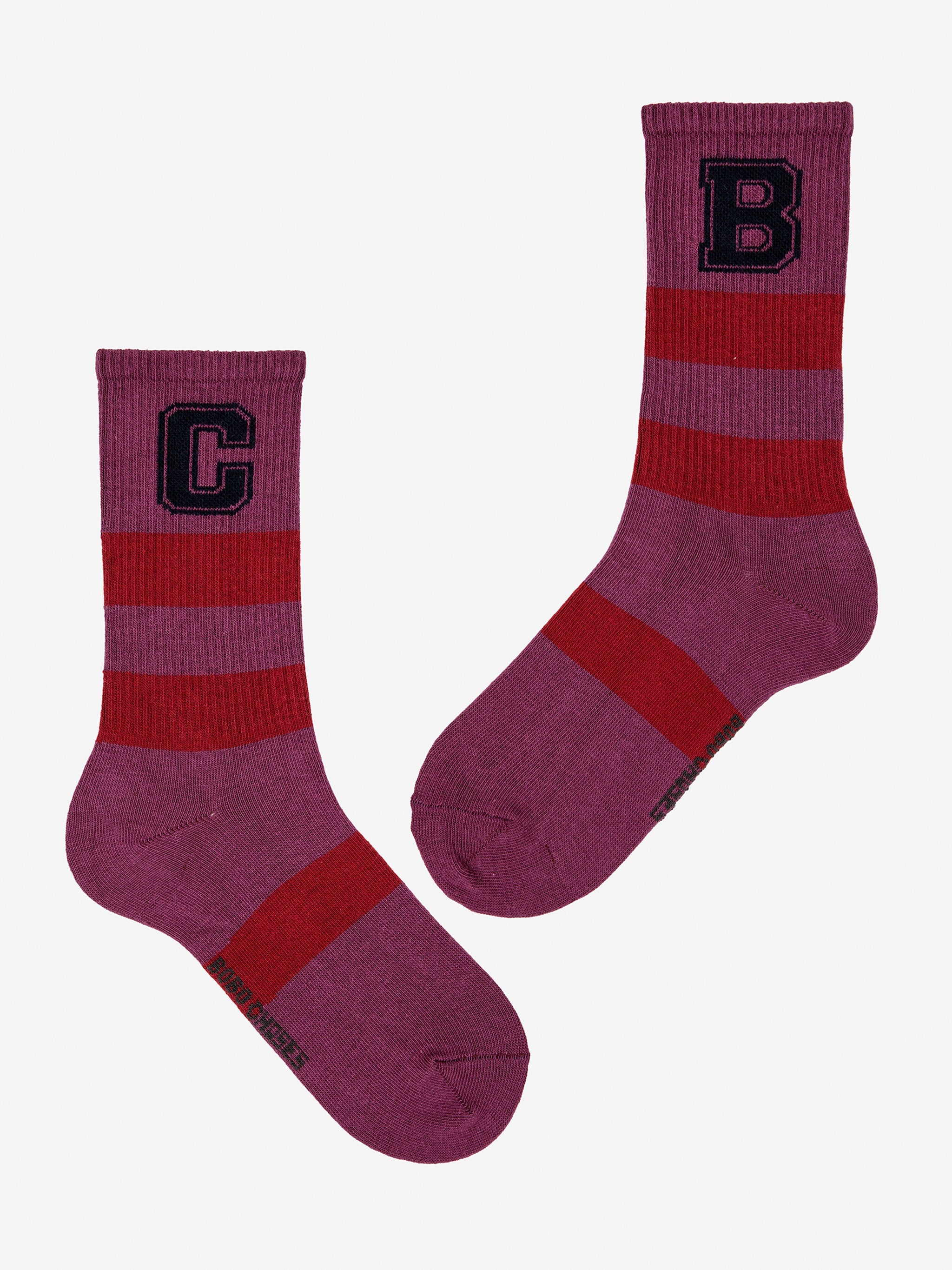 BC Striped long socks – BOBO CHOSES Japan official site