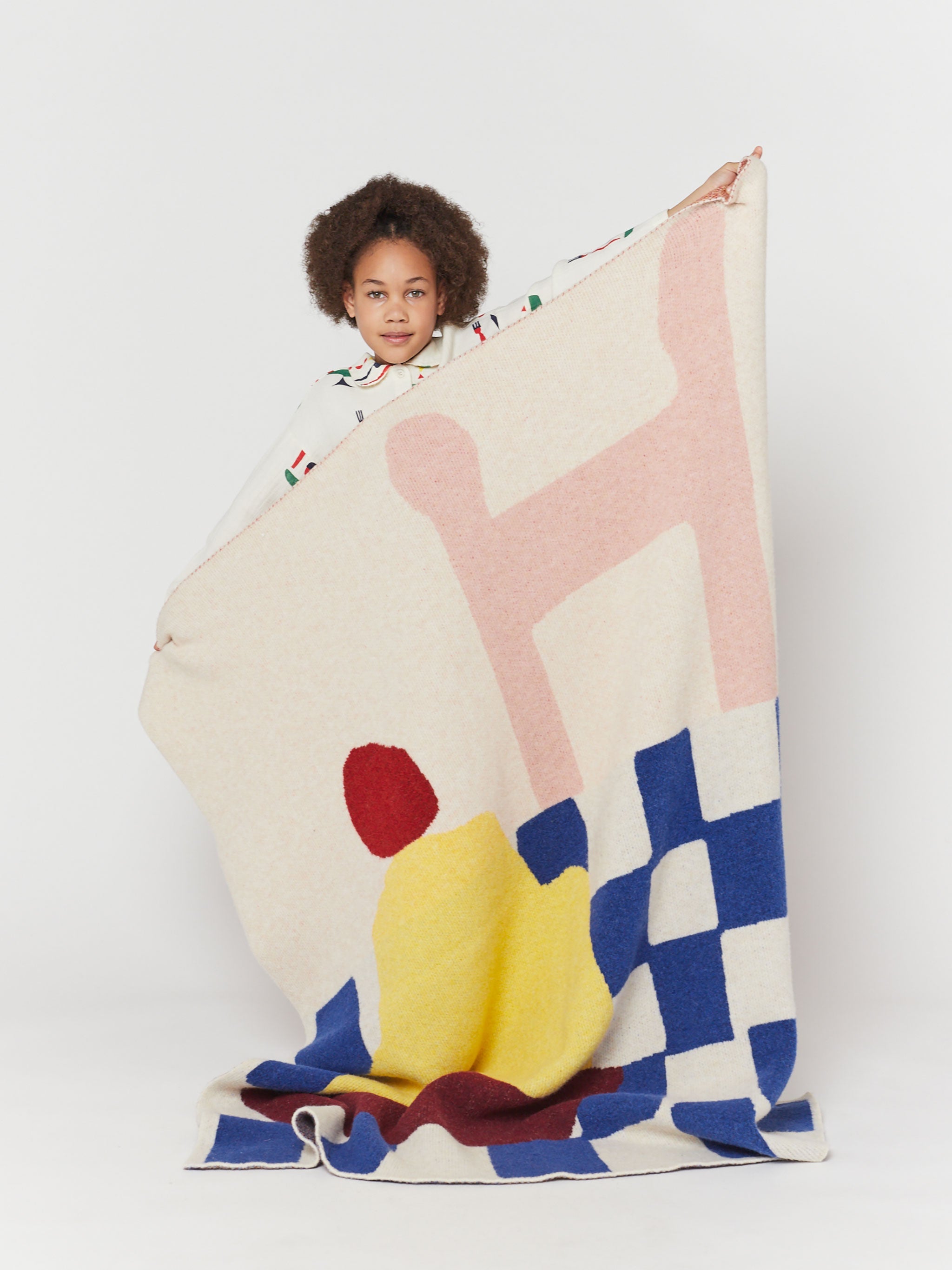 Yummy Cake knitted blanket – BOBO CHOSES Japan official site