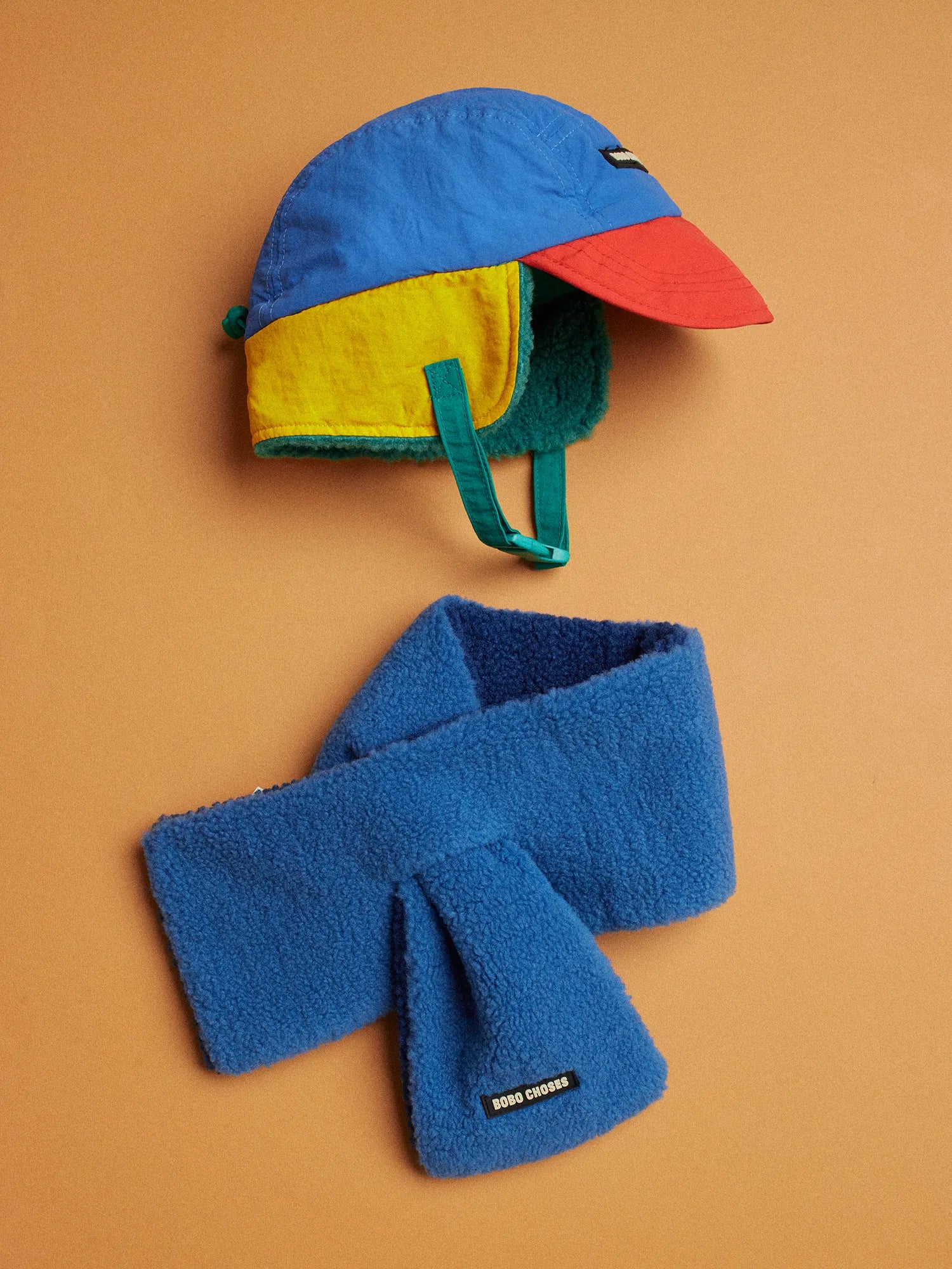 Bobo Choses blue color block winter set – BOBO CHOSES Japan official site